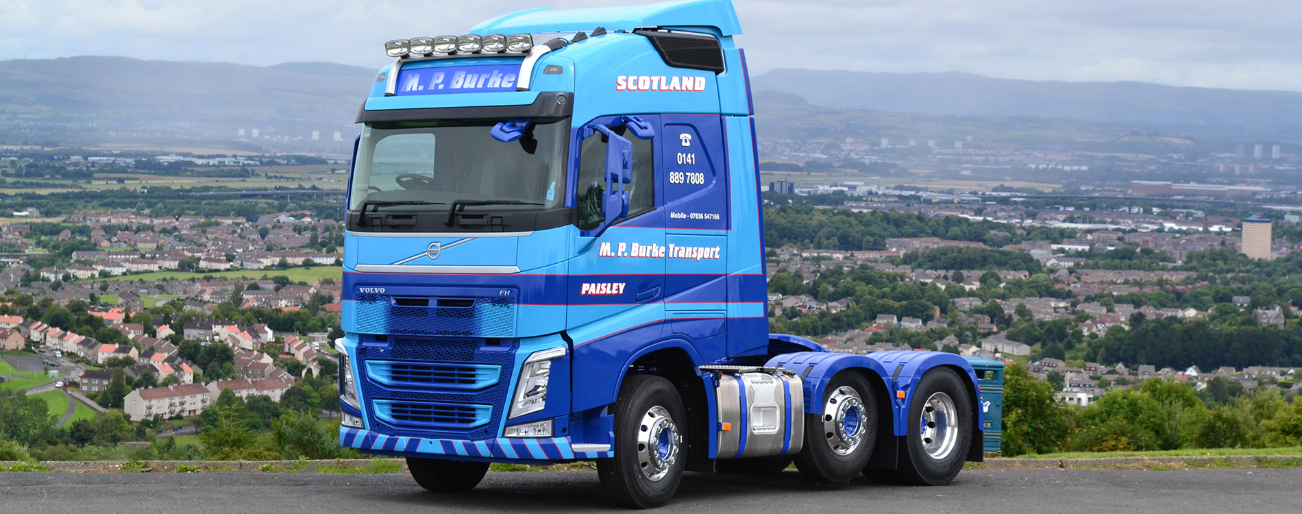 MP Burke Transport | Haulage Paisley, Scotland | Pallet Storage Scotland