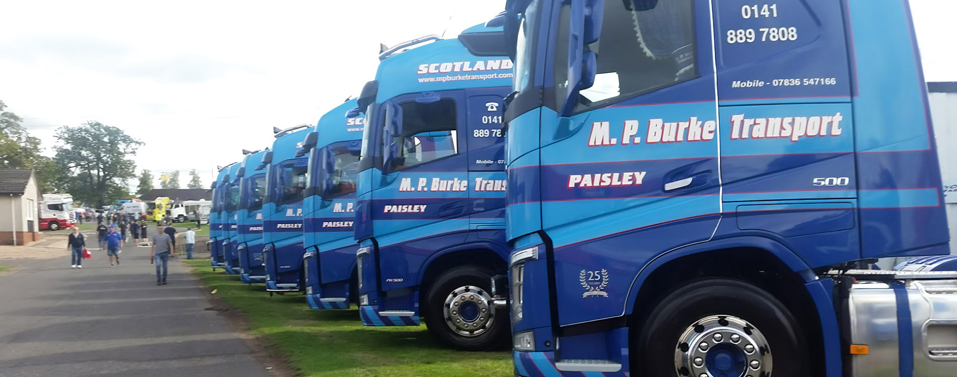 MP Burke Transport | Haulage Paisley, Scotland | Pallet Storage Scotland